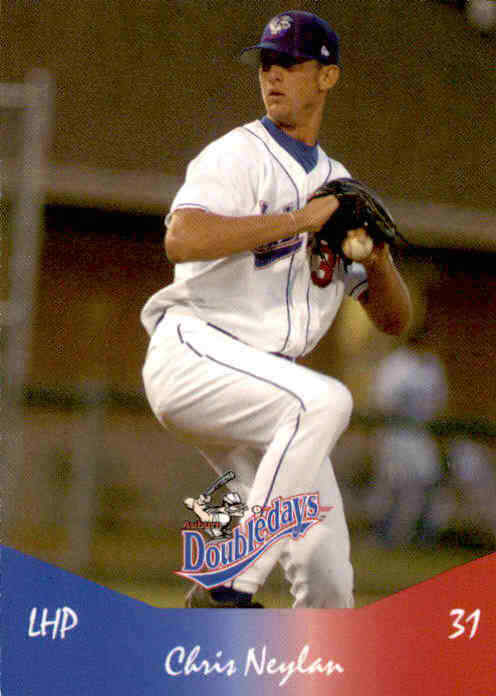 2004 Auburn Doubledays Team Issue 29 Chris Neylan Tampa Florida FL ...