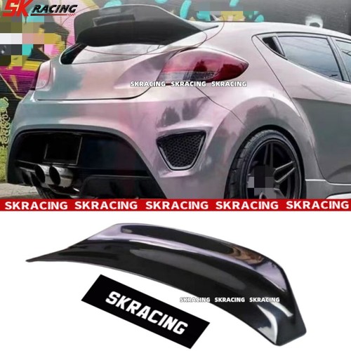 Fits 2011 -2017 Hyundai Veloster Glossy Black NEW Rear Roof Trunk Wing ...