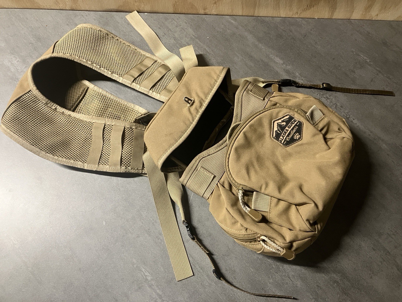 Alaska Guide Creations Denali Bino Pack Chest Rig With Harness | eBay