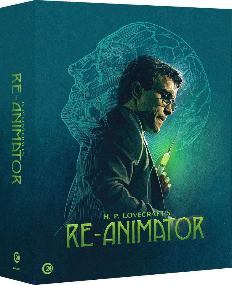 HP Lovecrafts Re-Animator 4K Limited Edition Blu-ray UK 1985 DigiPack ...