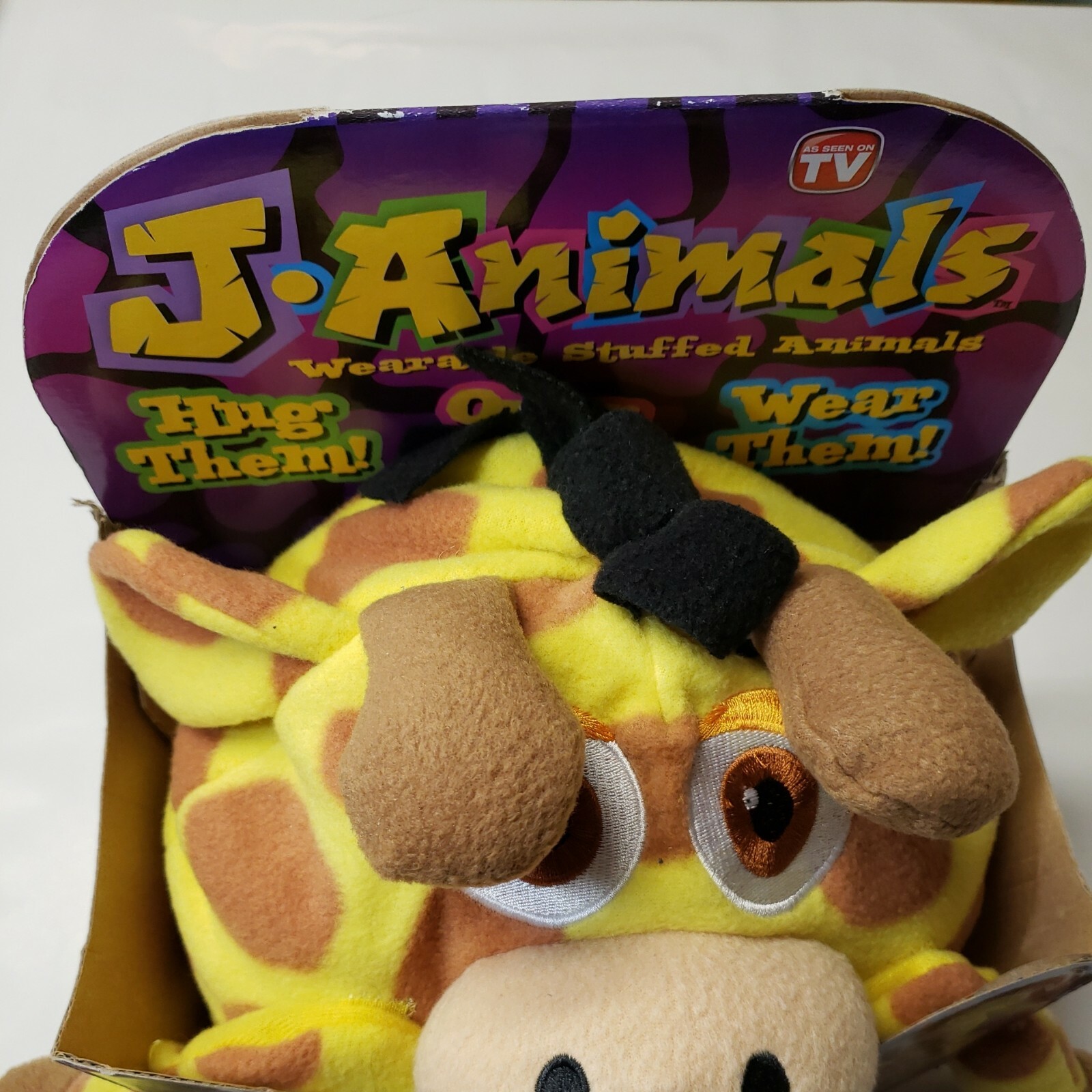 NEW JAY AT PLAY J-Animals Janimals Stuffed Animal Giraffe Pajamas Body ...