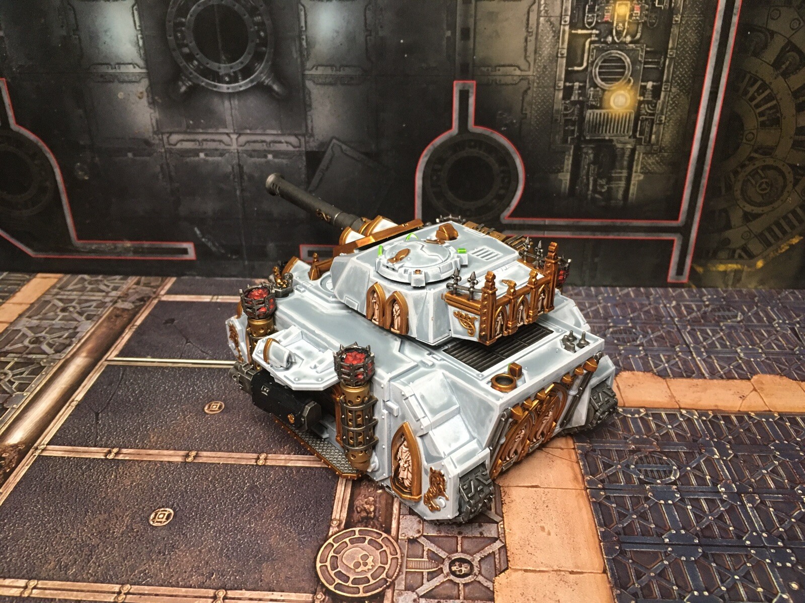 WHMS Castigator Tank Sisters Battle painted Commission Warhammer 40k ...