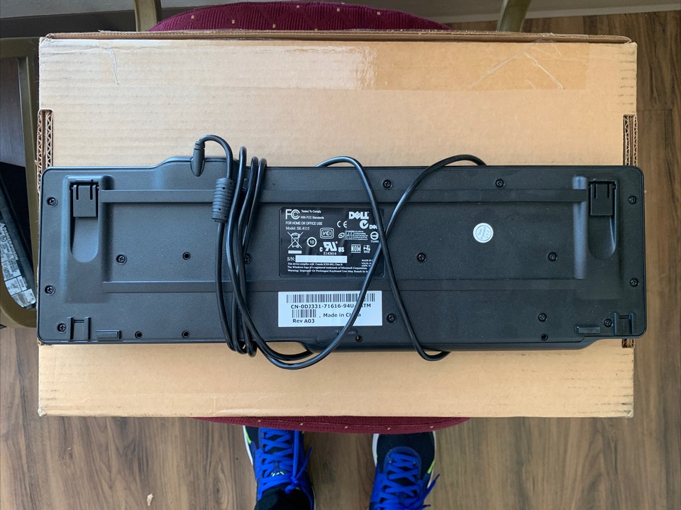 DELL SK-8115 L100 0DJ331 0RH659 USB WIRED KEYBOARD COMPUTER 0DJ411 A6 ...