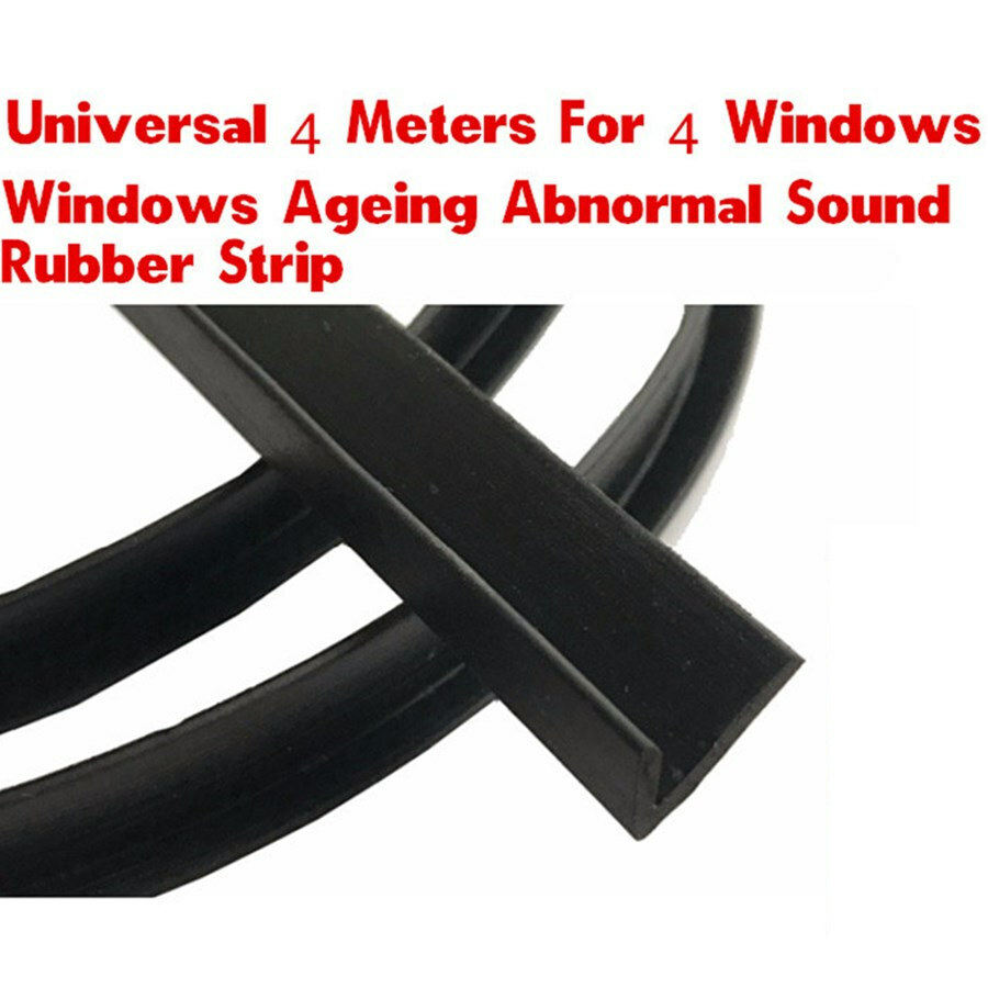 4M Vehicle Car Window Glass Gap Sealing Strip Weatherstrap Soundproof ...