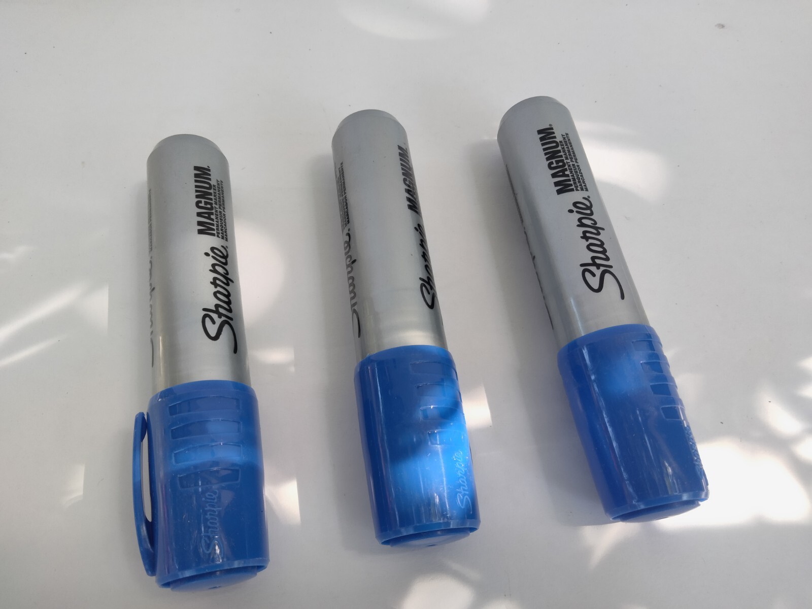 Sharpie Magnum Permanent Marker Jumbo XL Chisel Tip Blue 44003 Pack of ...