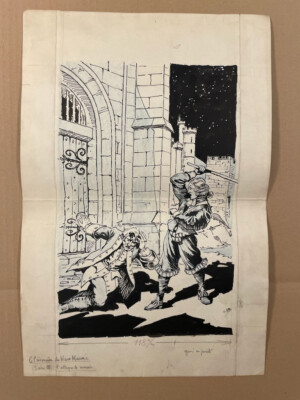 Adolphe Cossard - Illustration originale pour Junior (1948) - BE | eBay
