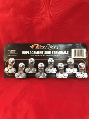 DEKA BATTERY TERMINAL SIDE POST 00192 CARD OF 8 USA | eBay