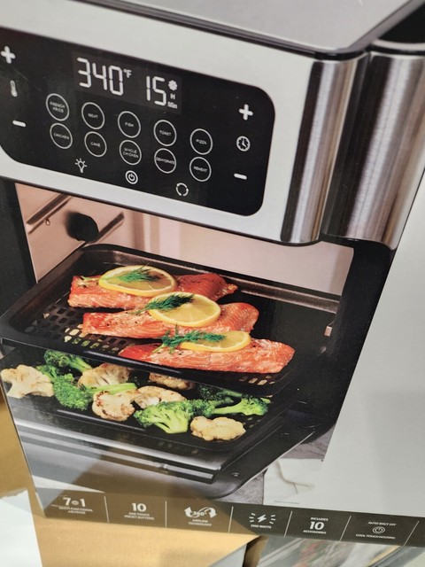 Idora Sur La Table SLT-1818 Multifunctional Air Fryer - Silver, 13 qt ...