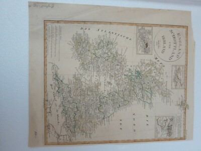 1816 MAP: ENGLAND, SCOTLAND (SCHOTTLAND) & IRELAND | eBay
