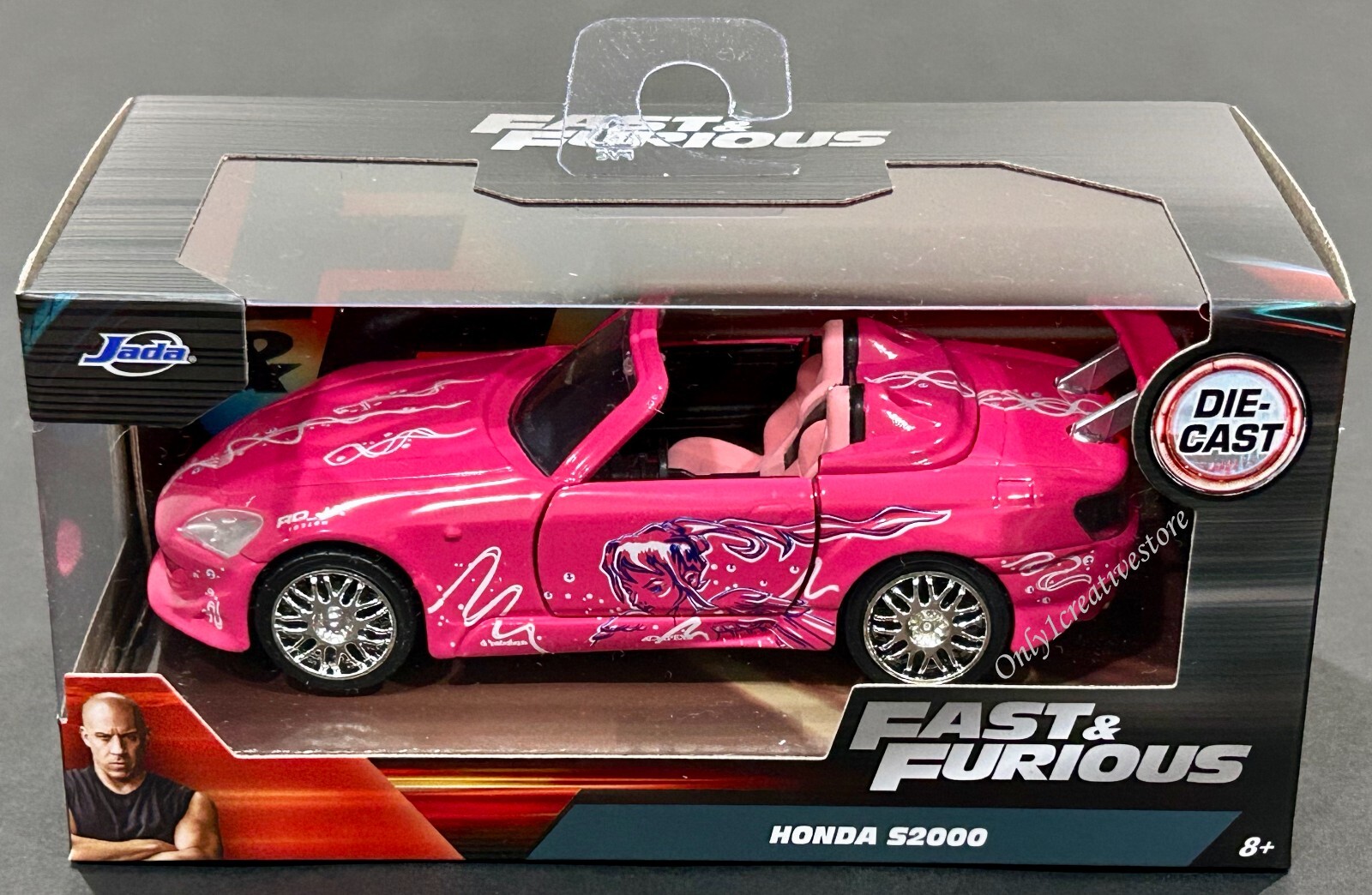 Jada Fast And Furious Suki's 2001 Honda S2000 Pink 1:32 | eBay