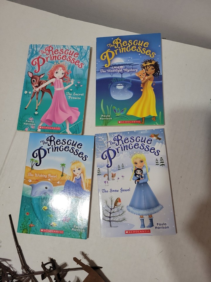 The Rescue Princesses Box Set Of 8 Scholastic Books Paula Harrison ...