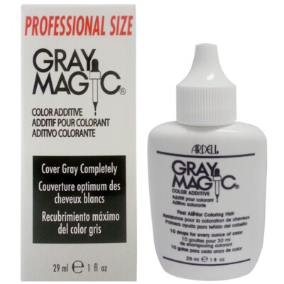BARBER SALON ARDELL GRAY MAGIC HAIR COLOR TINT DYE BLEACH ADDITIVE 1 OZ ...