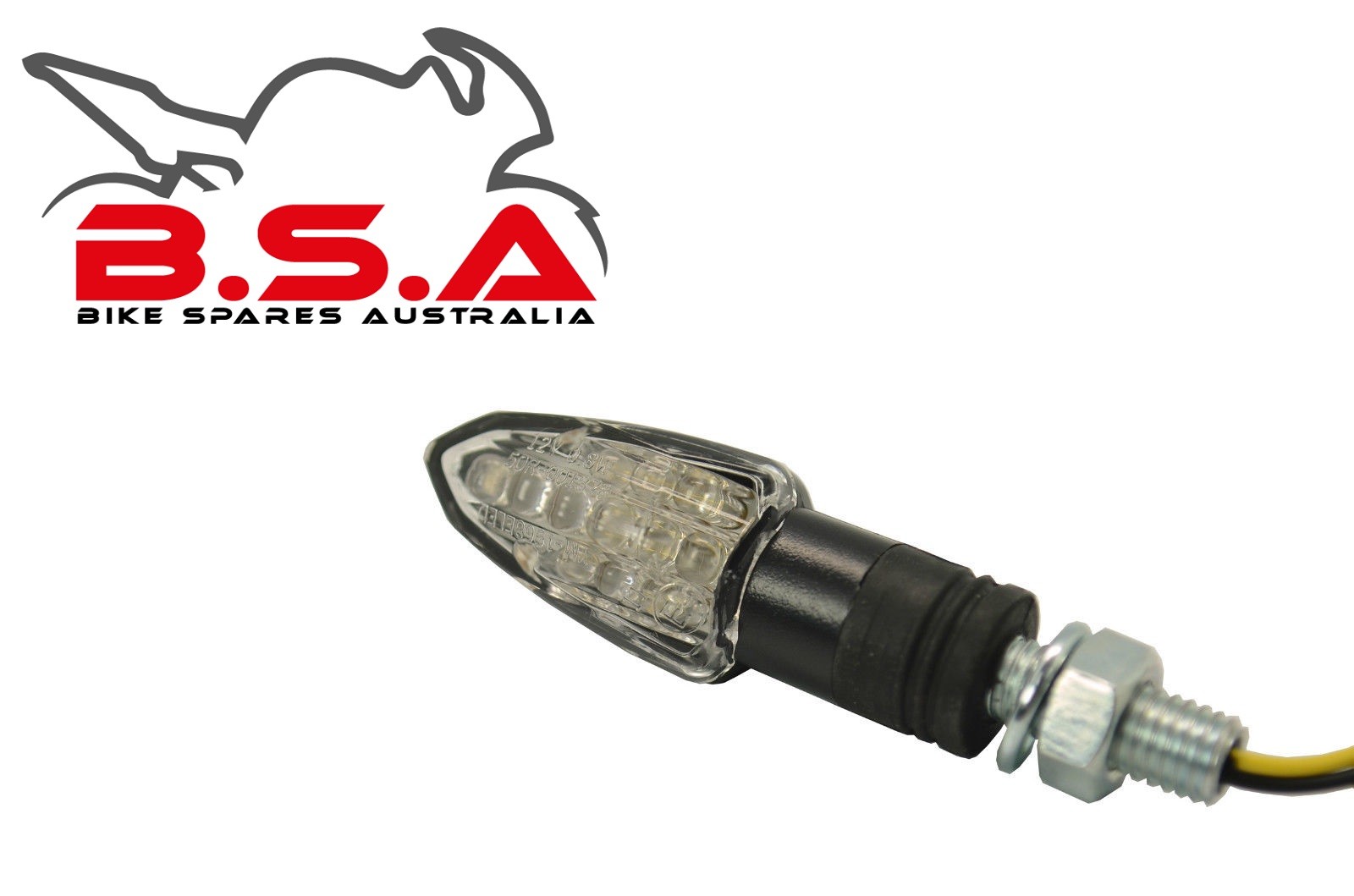 Mini LED Indicators Motorcycle Motorbike LED Blinkers Yamaha Honda ...