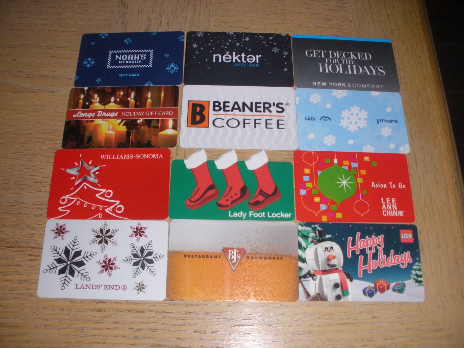 Miscellaneous #2 12 different new and used collectible gift cards | eBay