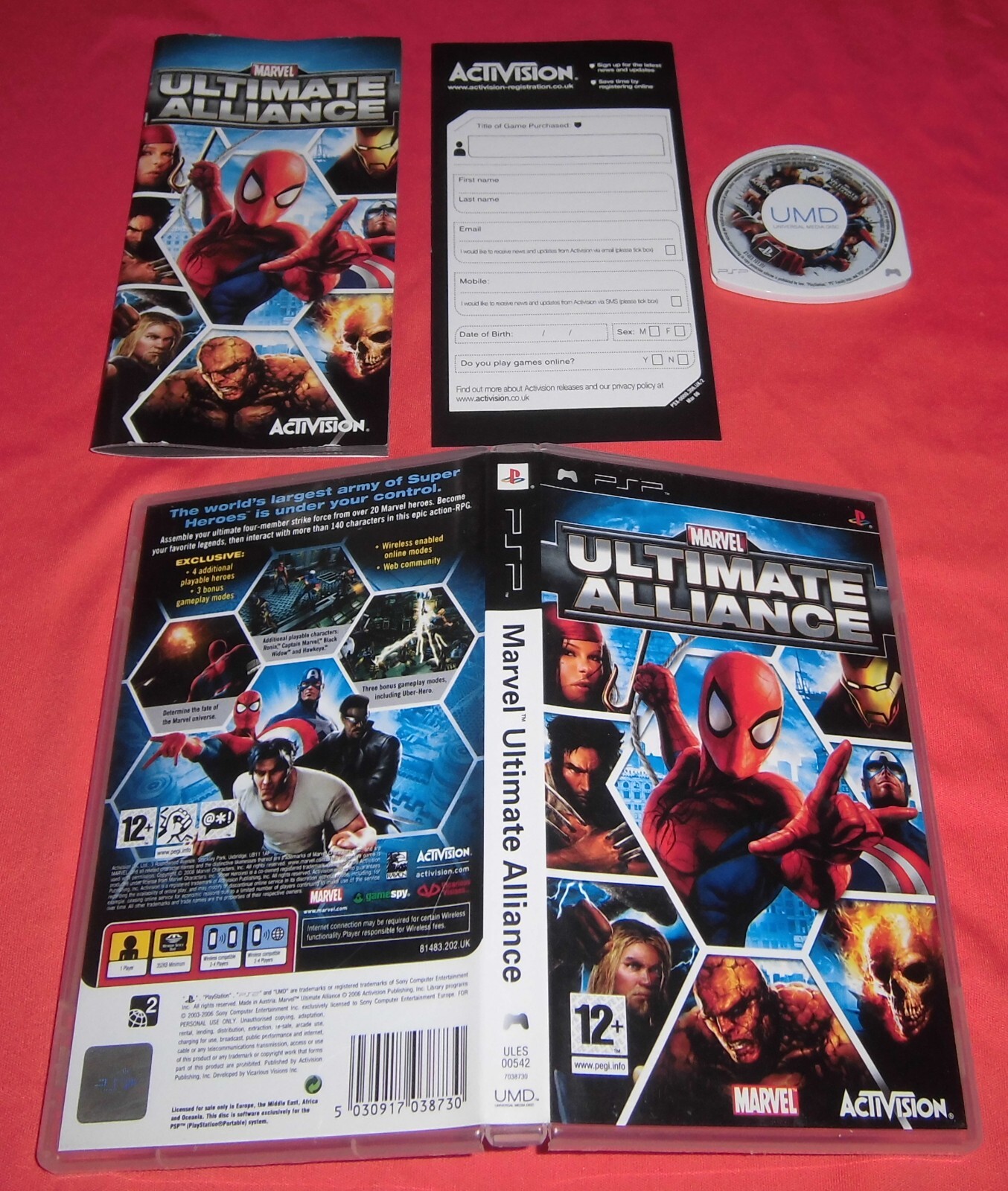 Marvel: Ultimate Alliance PSP - Prix - Photo - Présentation