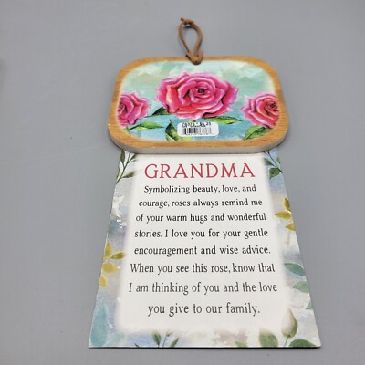 Myword! Keepsake And Card "Grandma" Rose | eBay