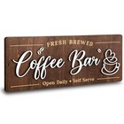 Coffee Bar Signs for Wall Decor - Vintage Coffee Accessories for Cafe ...