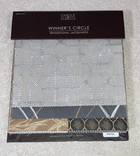 Carole Fabrics Winner’s Circle Transitional Jacquards Fabric Sample ...