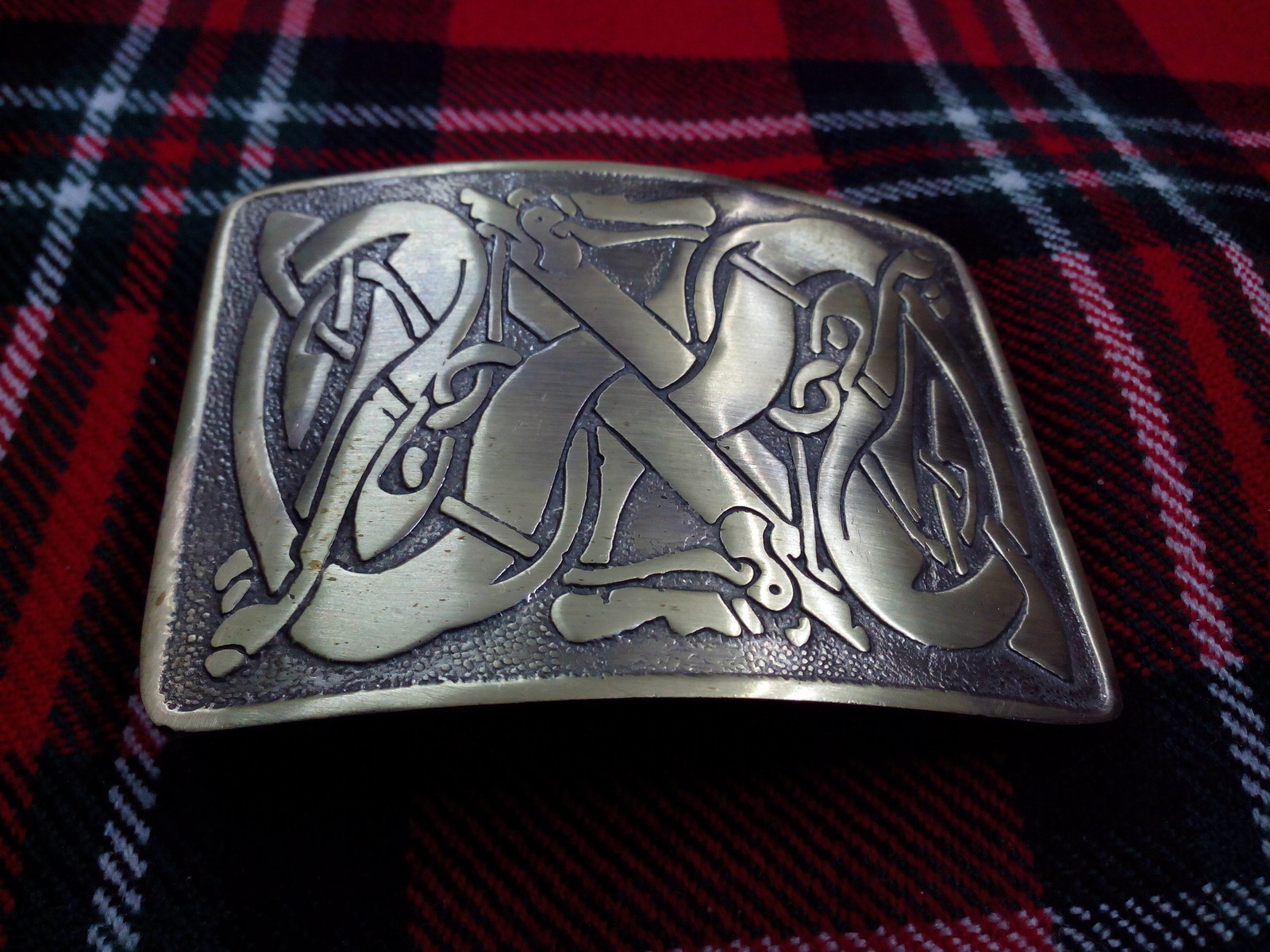 TC New Celtic Entwined Pattern Kilt Belt Buckle Antique/kilt belt ...