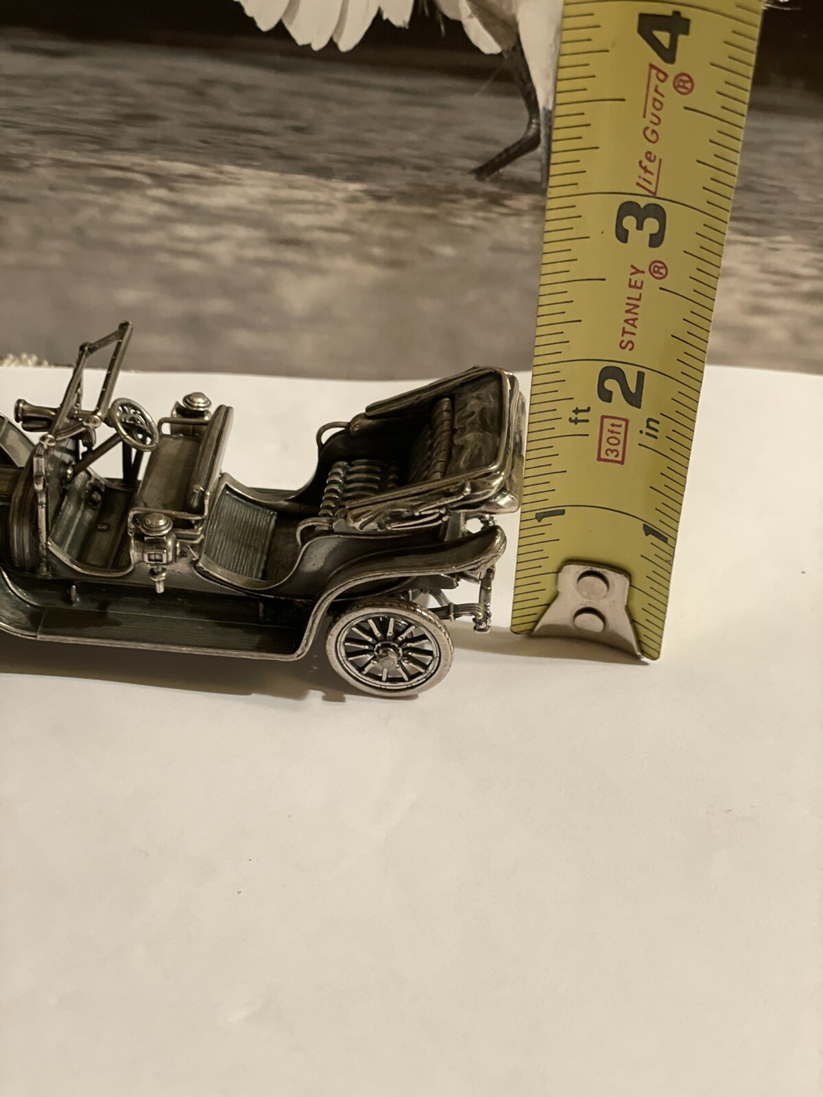 1911 Renault Taxi, Sterling Silver Vintage Franklin Mint, Silver Car ...