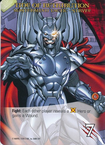 STRYFE Upper Deck Marvel Legendary MASTERMIND TACTIC TIDE OF ...