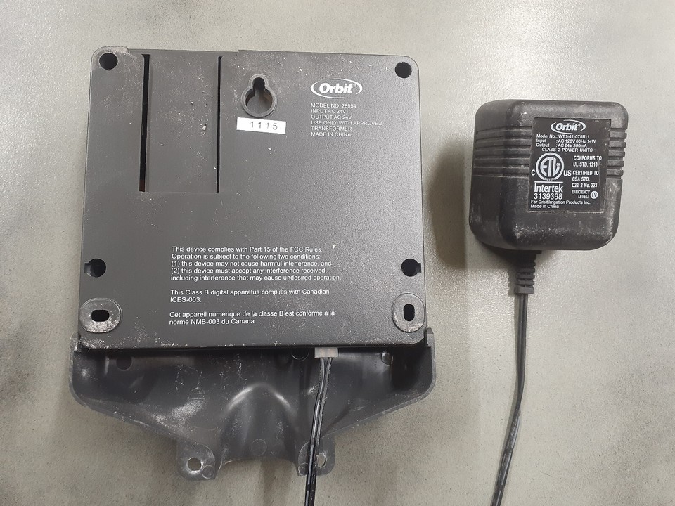 Orbit 28954 4 Station 2 Program Indoor Easy Dial Sprinkler Timer System ...