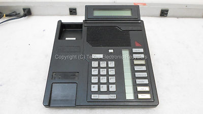 Nortel NT2K08GH03 M2008 Black Business Phone w/ Display - no handset | eBay