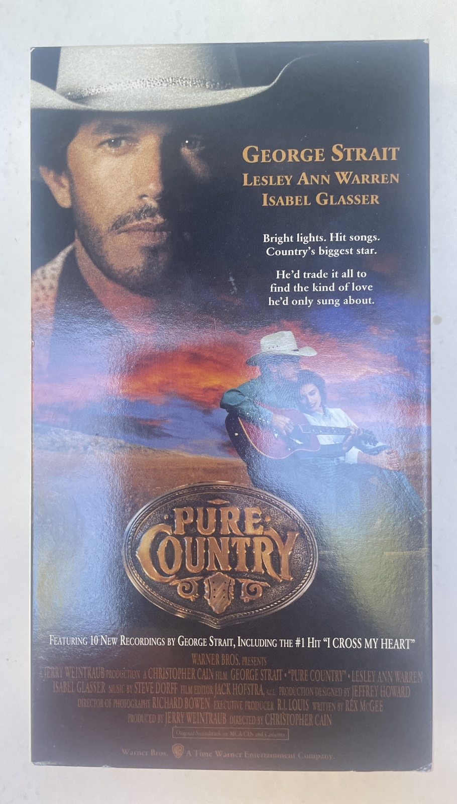 Pure Country (WB VHS, 1993, Full Runtime Tested) 85391259336 | eBay