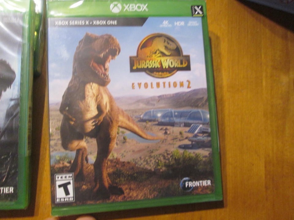 Jurassic World Evolution 1 & 2 XBOX ONE / * SERIES X * LOT NEW GAMES ...