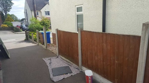 Slotted Concrete Fence Post Extension / Cover extends Black up to 6 ...
