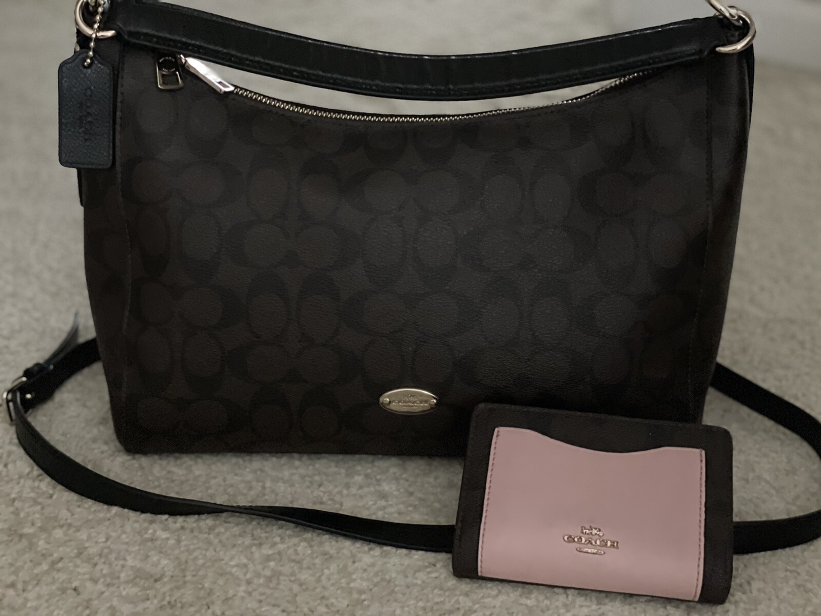 Coach Authentic Purse “ C” Logo Double Shoulder Strap… - Gem