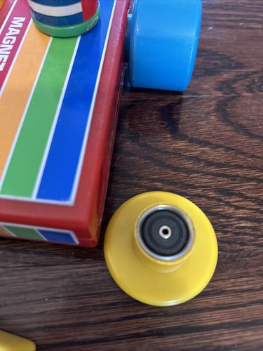 Vintage Hilco Magnetic Building Blocks Toy Lot 14 Pcs Car | eBay