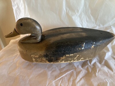Antique Wooden Duck Decoy Lighter Wood Unsigned But Nice Piece | eBay