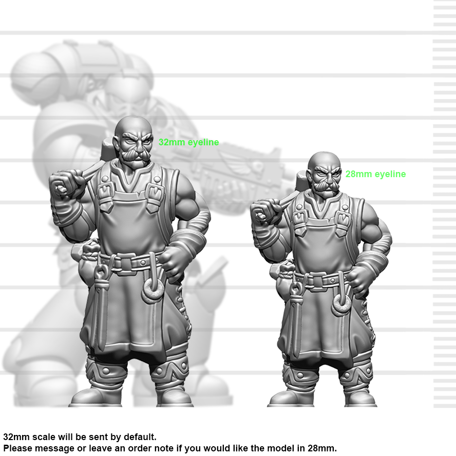 GNOME HEALER Fantasy: Druid, Dwarf, NPC, D&D, Frostgrave 28mm 32mm C70 ...