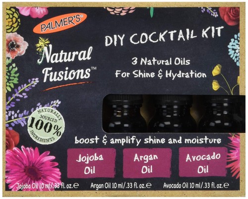 Natural Fusions Shine and Hydration DIY Cocktail Kit by Palmers for ...