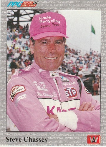 STEVE CHASSEY 1991 PPG Indy Car A&S Racing Collectables Racing card #49 ...