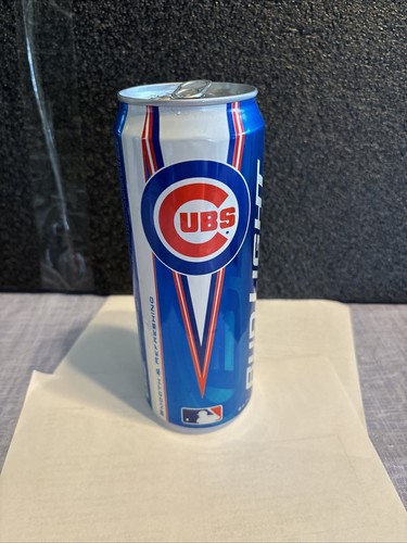 BUD LIGHT Chicago CUBS Aluminum Beer Can | eBay