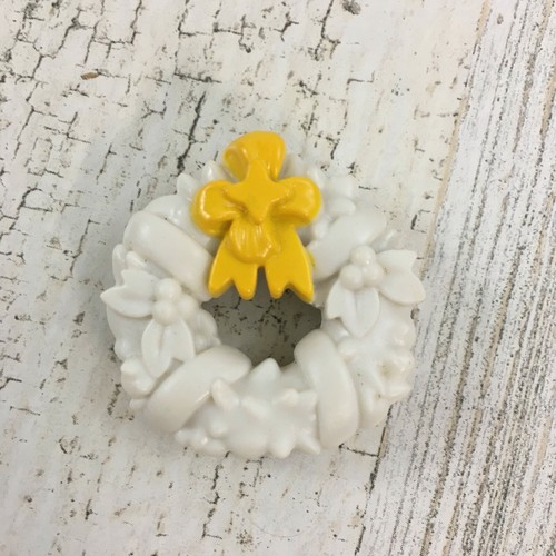 Bluey CHRISTMAS WREATH Yellow White for Figure Play Set Home Holiday ...