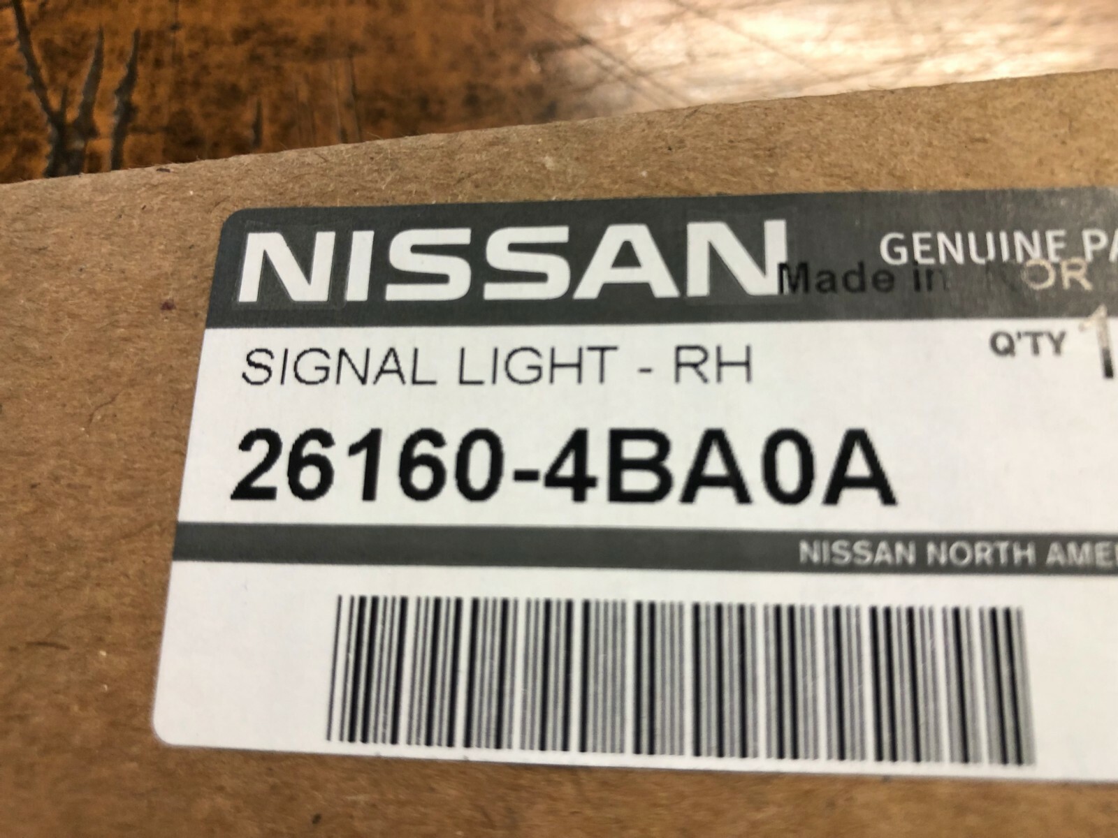 NEW OEM 2014-2017 NISSAN ROGUE RIGHT -PASSENGER SIDE MIRROR LED TURN ...
