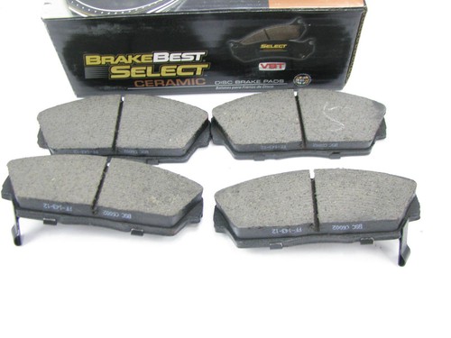 Brakebest C409 Ceramic Disc Brake Pad Set - Front | eBay