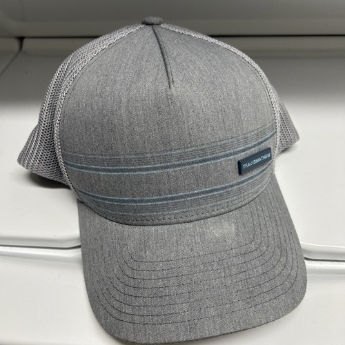Travis Matthew Grey Mesh Snapback Hat | eBay