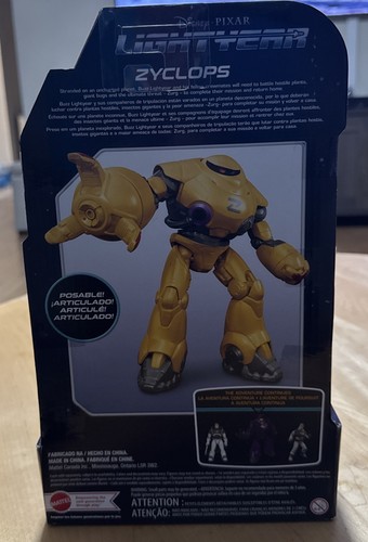 Lightyear Pixar Zyclops Action Figure Disney Lightyear Large Scale 12 ...