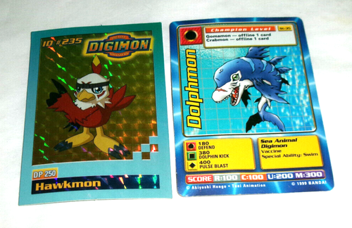 Hawkmon ID #235 DP 250 Digimon Exclusive Promo Card Bandai 2000 ...