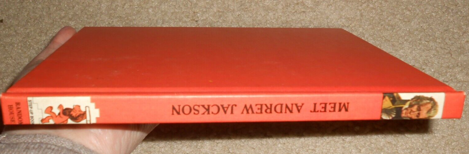 1967 MEET ANDREW JACKSON Children's Step Up Book Biography Bio ...