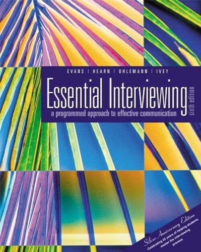 Essential Interviewing : A Programmed Approach to Effective Commu 9780534558482| eBay