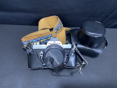 Pentax MX Camera with 50 mm Lens Vintage film camera - With Case And ...