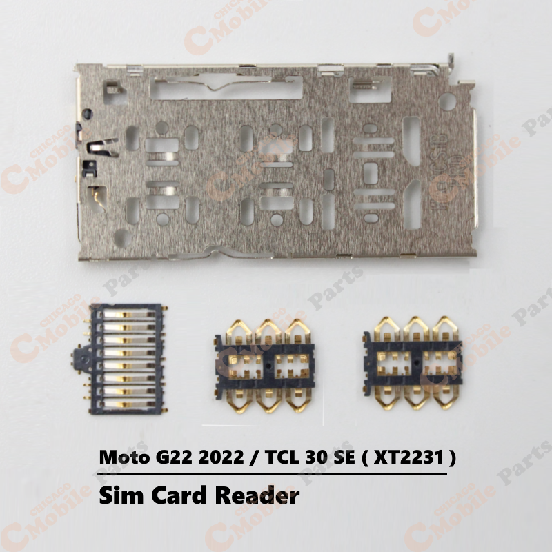 Motorola Moto G22 2022 / TCL 30 SE Sim Card Reader ( XT2231 ) | eBay