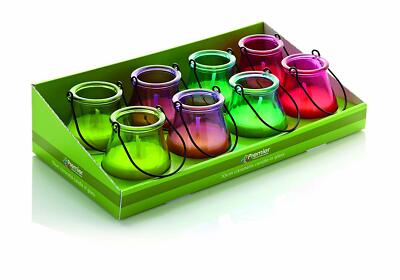 CITRONELLA Anti-Mosquito / Anti-Midge Insect Repelling Coloured Glass ...