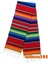 Large Woven Mexican Sarape Zarape Table Runner 12" Wide 72" long | eBay
