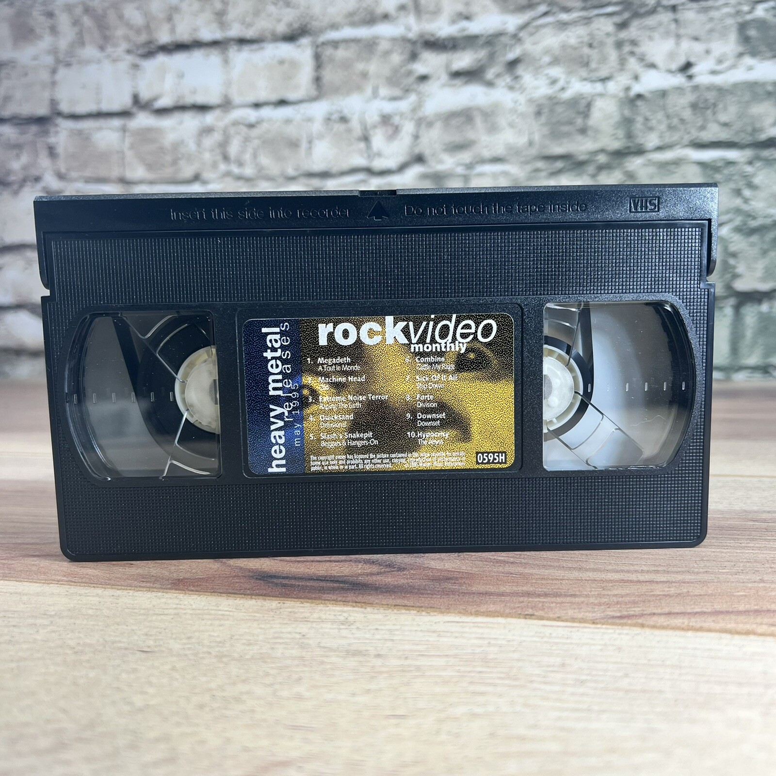 Rock Video Monthly May 1995 VHS Heavy Metal Excellent! | eBay